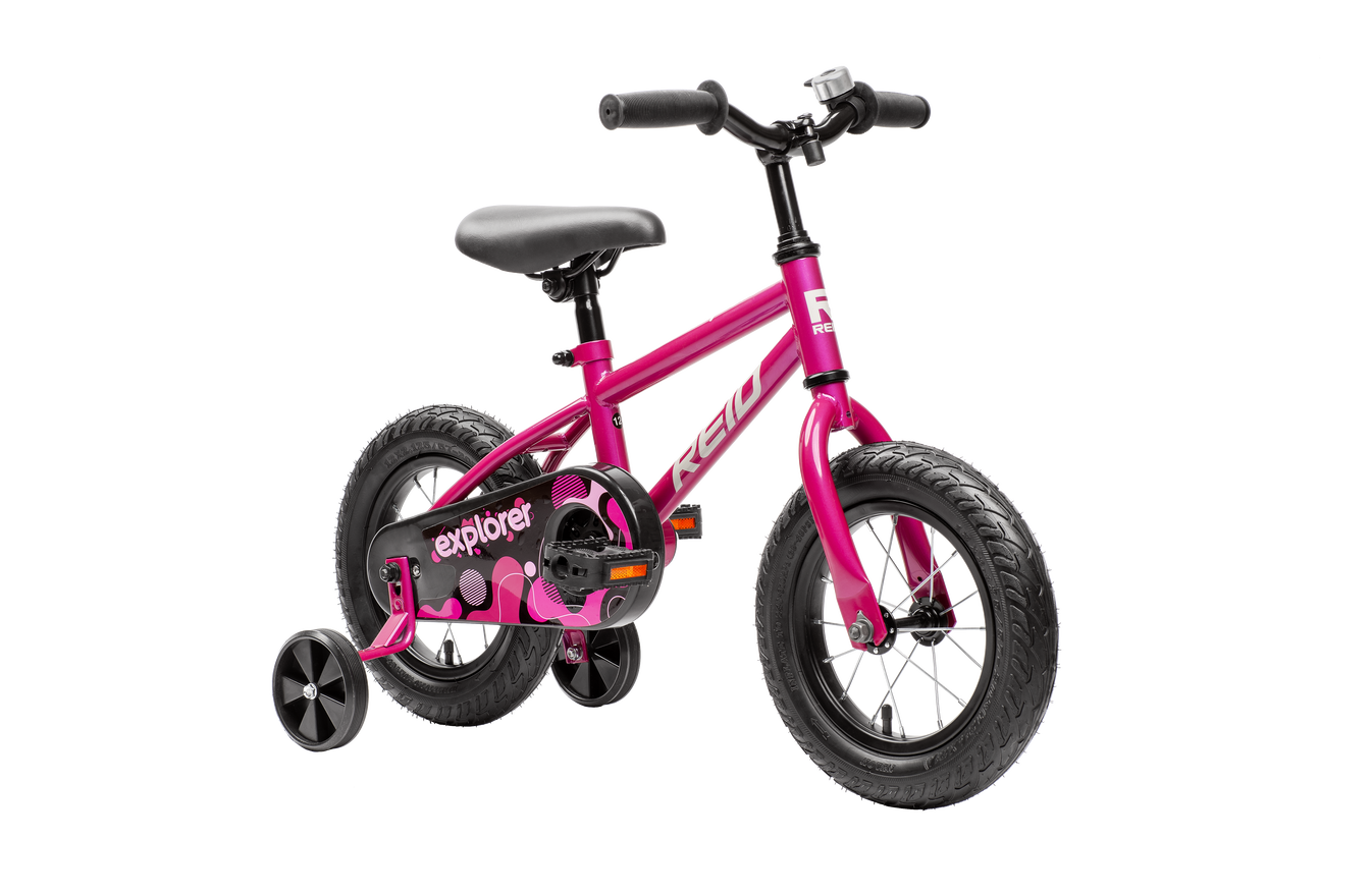 Explorer 12" Pedal Kids Bike MY25 Pink – Reid Bikes US