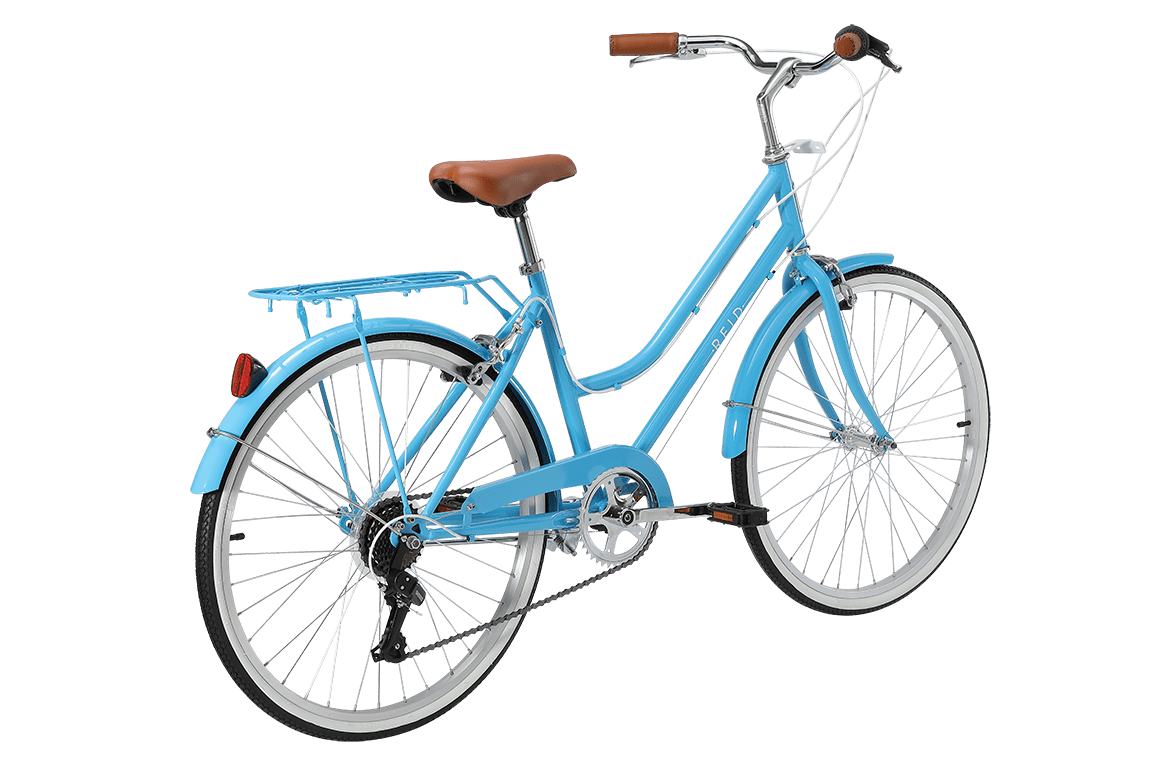 Girls Classic Petite 24" Vintage Bike Baby Blue - Reid Bikes – Reid ...