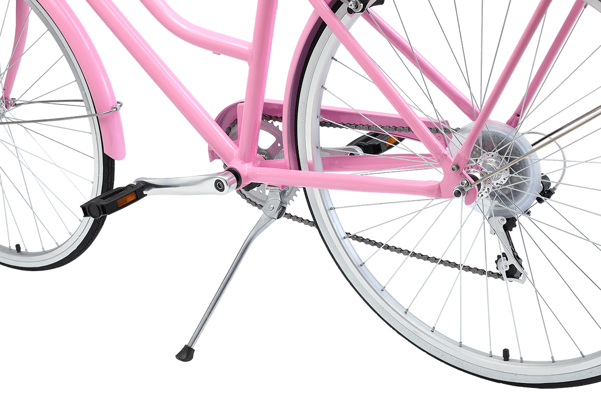 Ladies Classic 7-Speed Vintage Bike Pink - Reid Bikes – Reid Bikes US