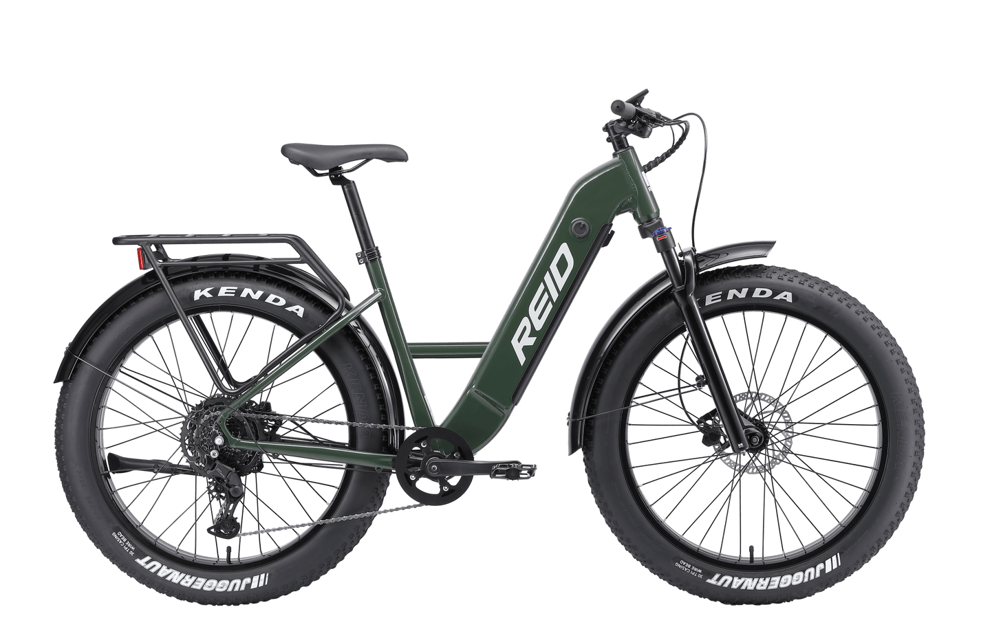 Tracker 2 Step Through eBike Green - Reid Bikes – Reid Bikes US