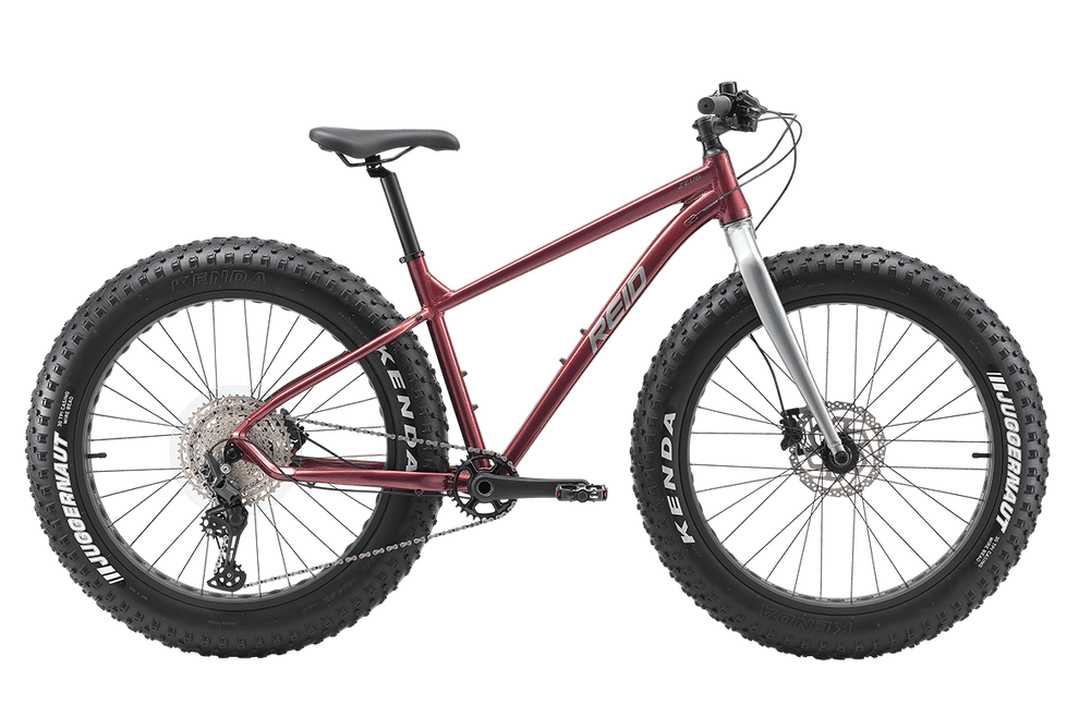 Zeus Carbon Fork Fat Bike Plum - Reid Bikes – Reid Bikes US